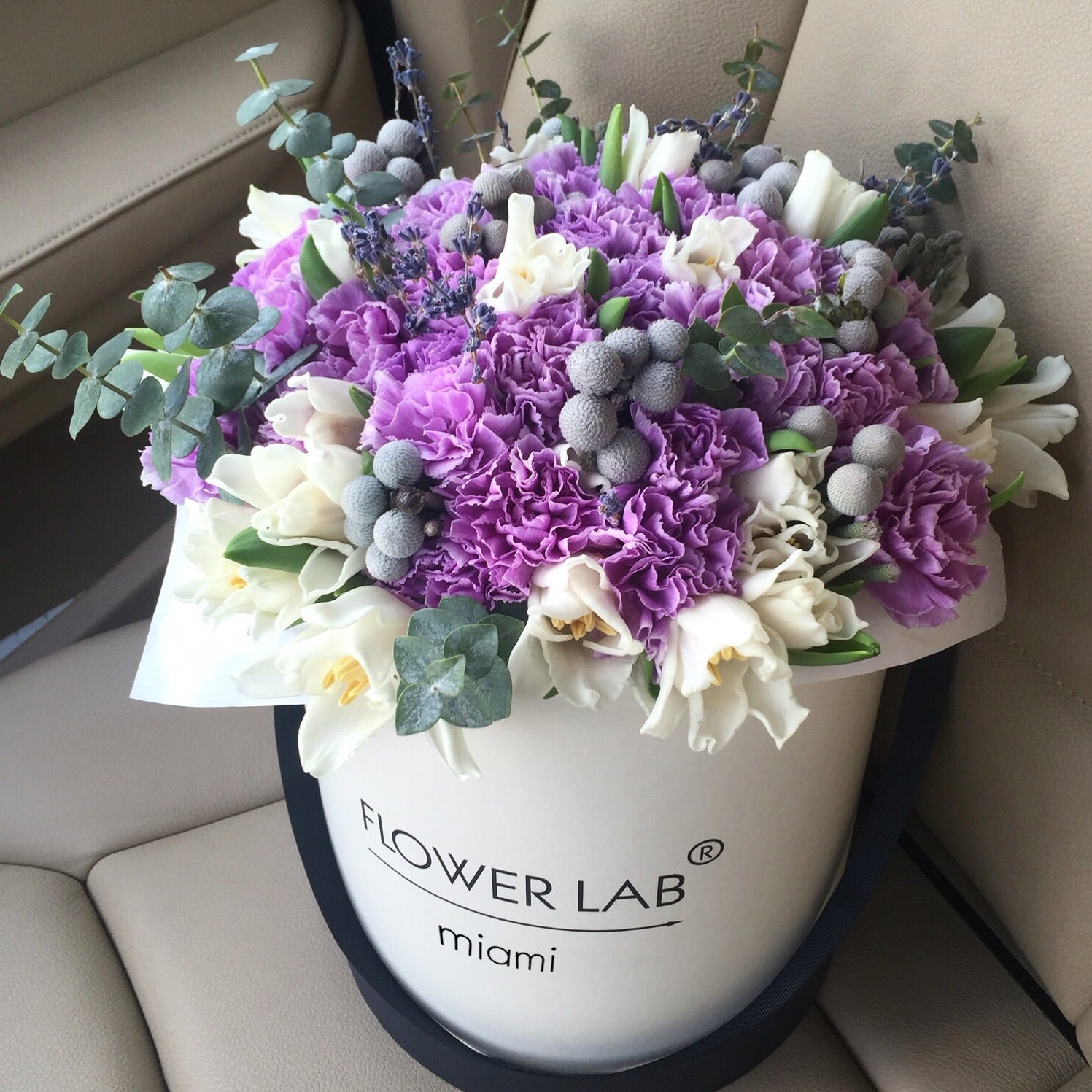 Hat Box Flower Arrangement | Best Flower Site